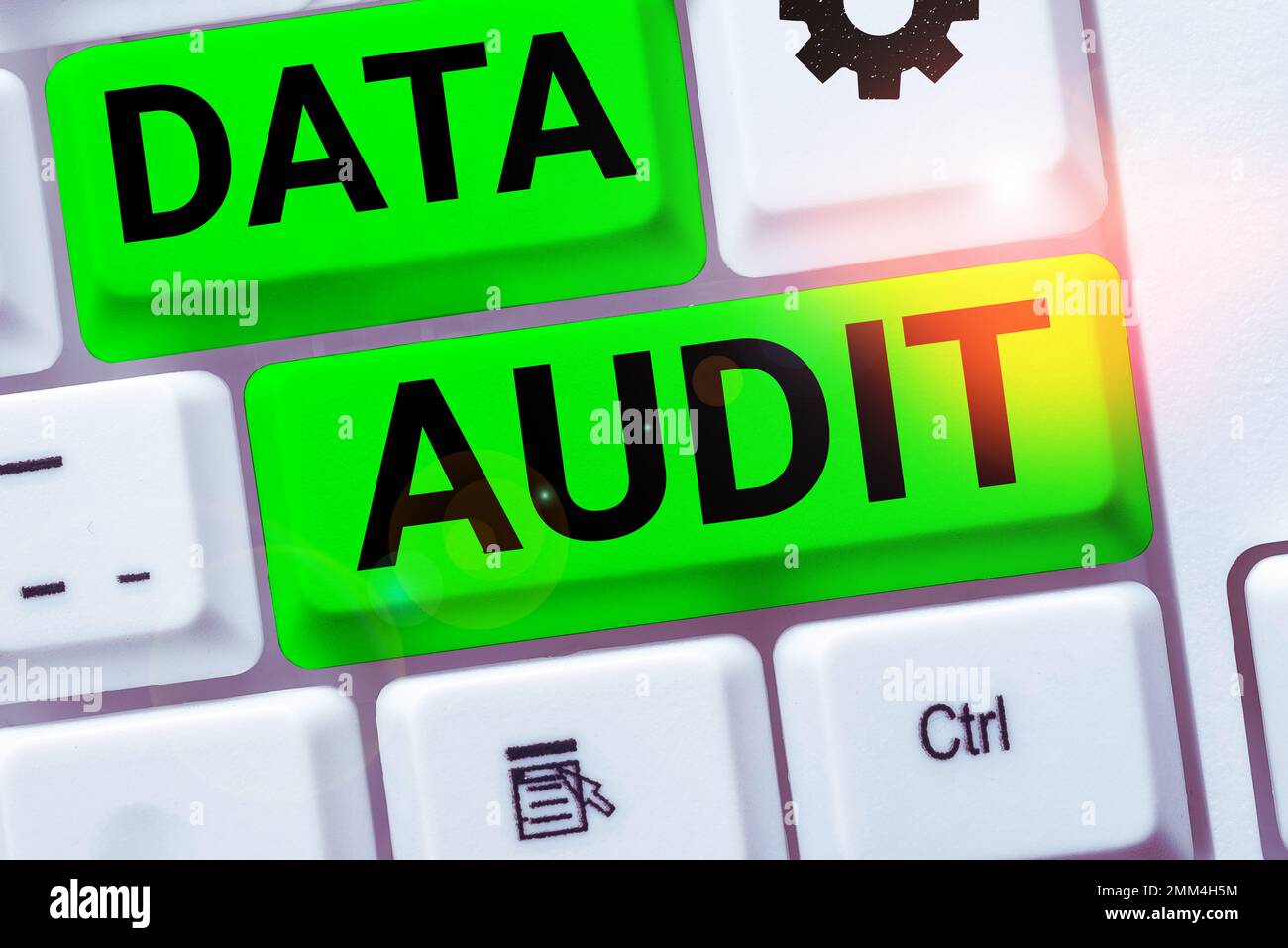 Handwriting Text Data Audit Word Written On Auditing Of Data To Assess Its Quality For A