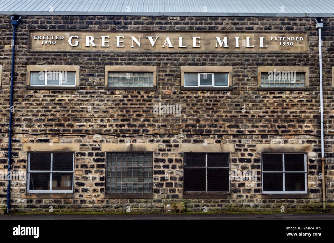 Greenvale Mill, Littleborough Stock Photo - Alamy