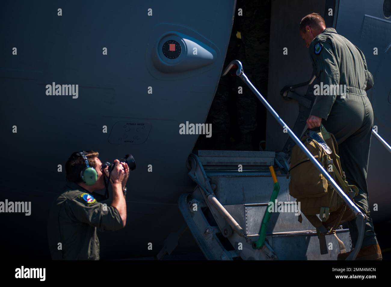 U.S. Air Force Maj. Gen. Corey J. Martin, 18th Air Force commander ...
