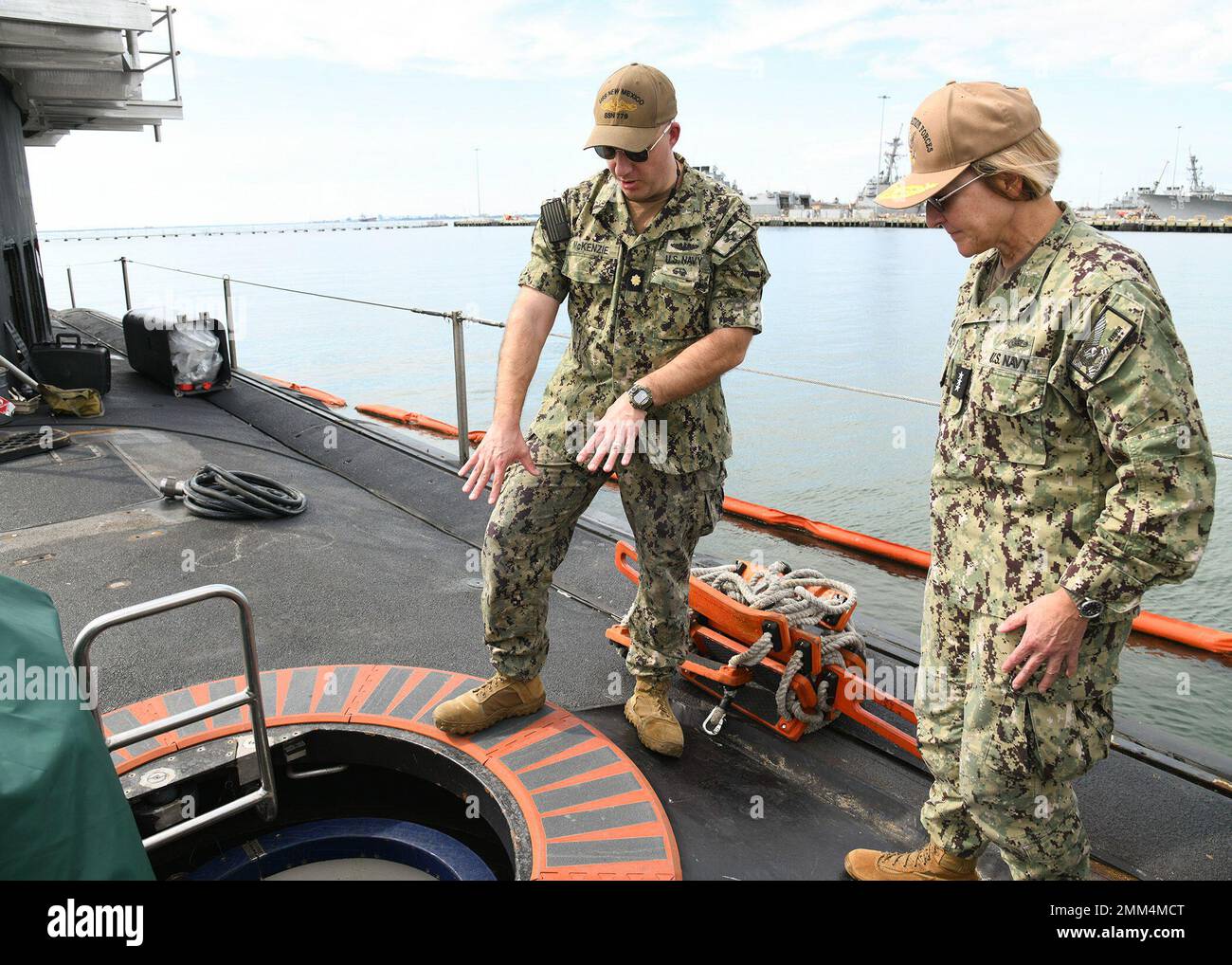 NORFOLK (Sept. 14, 2022) LCDR Douglas K. McKenzie, executive officer ...