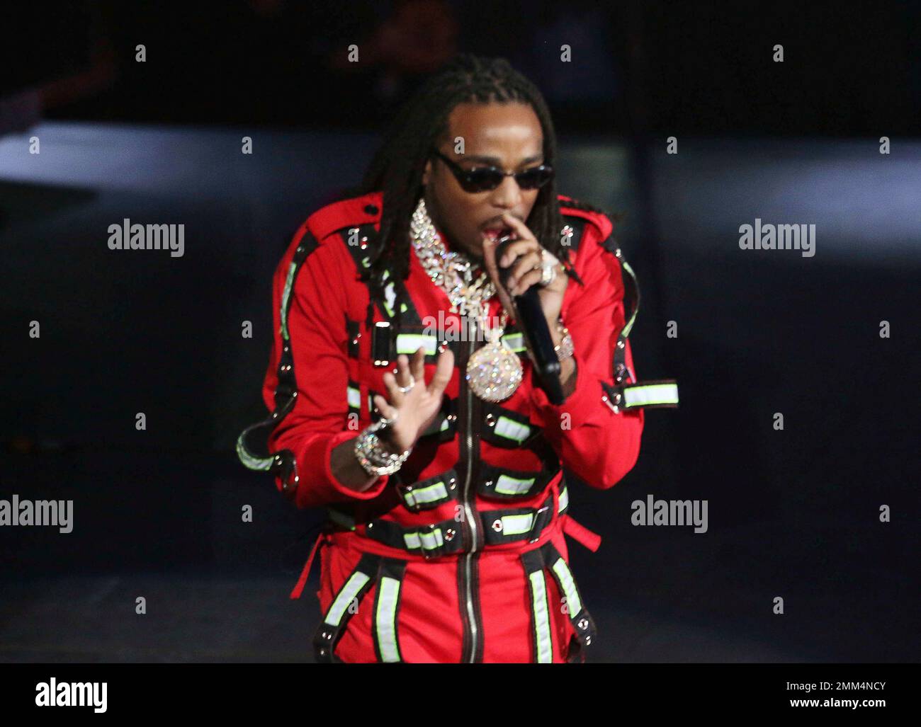 Offset with Migos perform during the Aubrey & the Three Migos Tour at ...