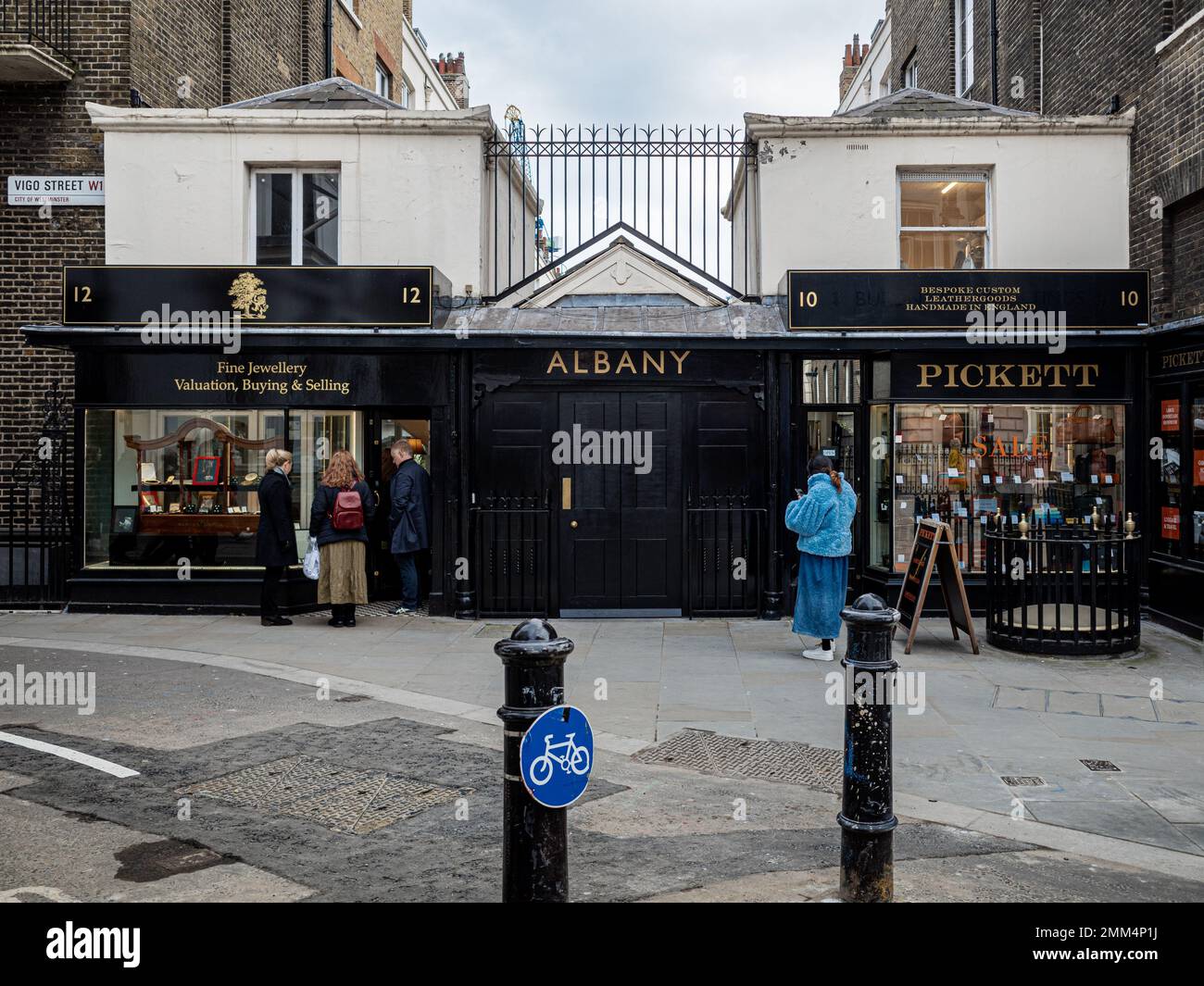 The albany burlington gardens hi-res stock photography and images - Alamy