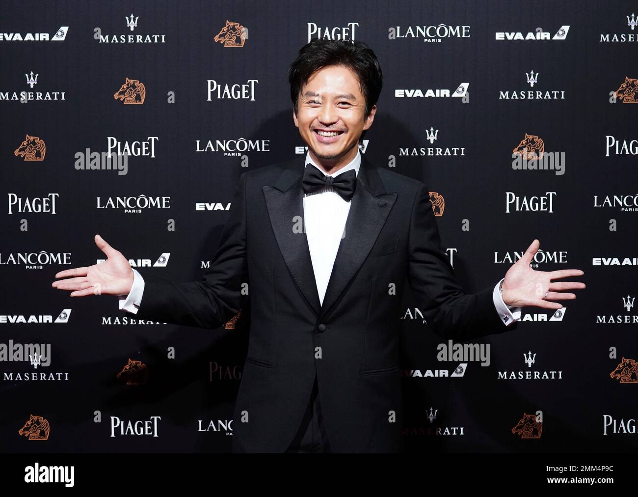 Chinese actor Deng Chao arrives at the 55th Golden Horse Awards in ...