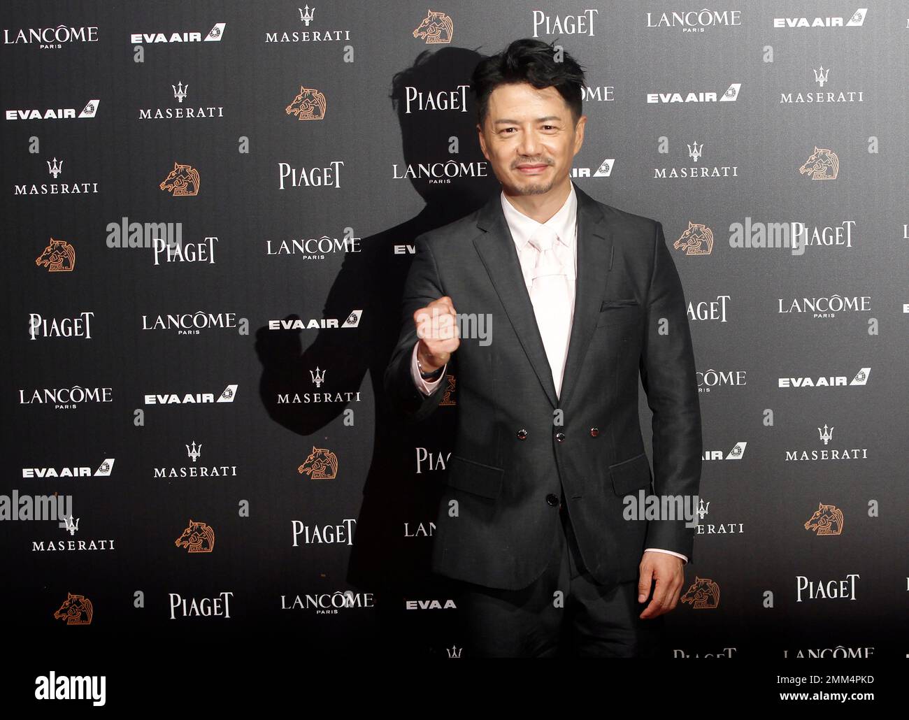 Chinese actor Duan Yihong arrives at the 55th Golden Horse Awards in ...