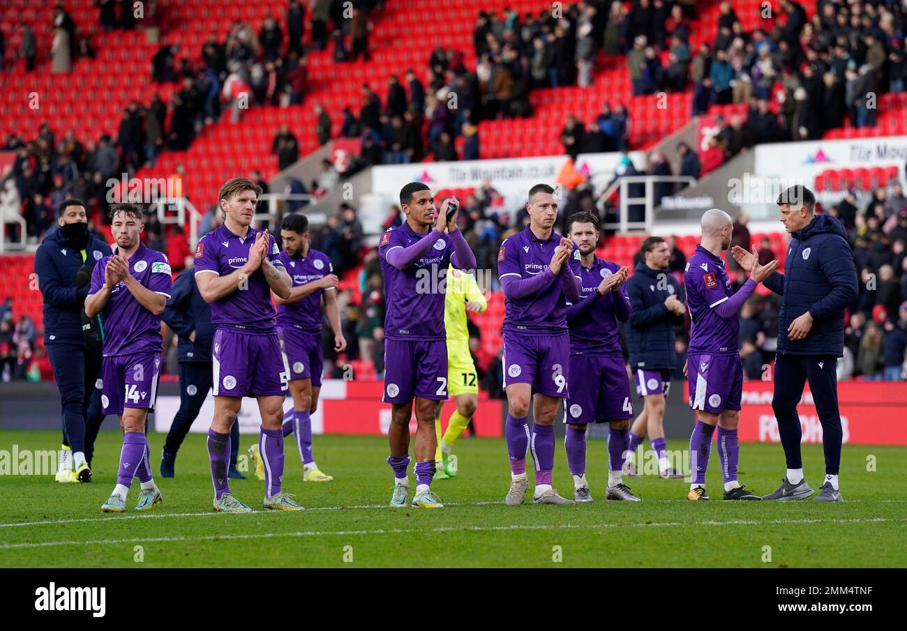 Stoke fans hi-res stock photography and images - Alamy