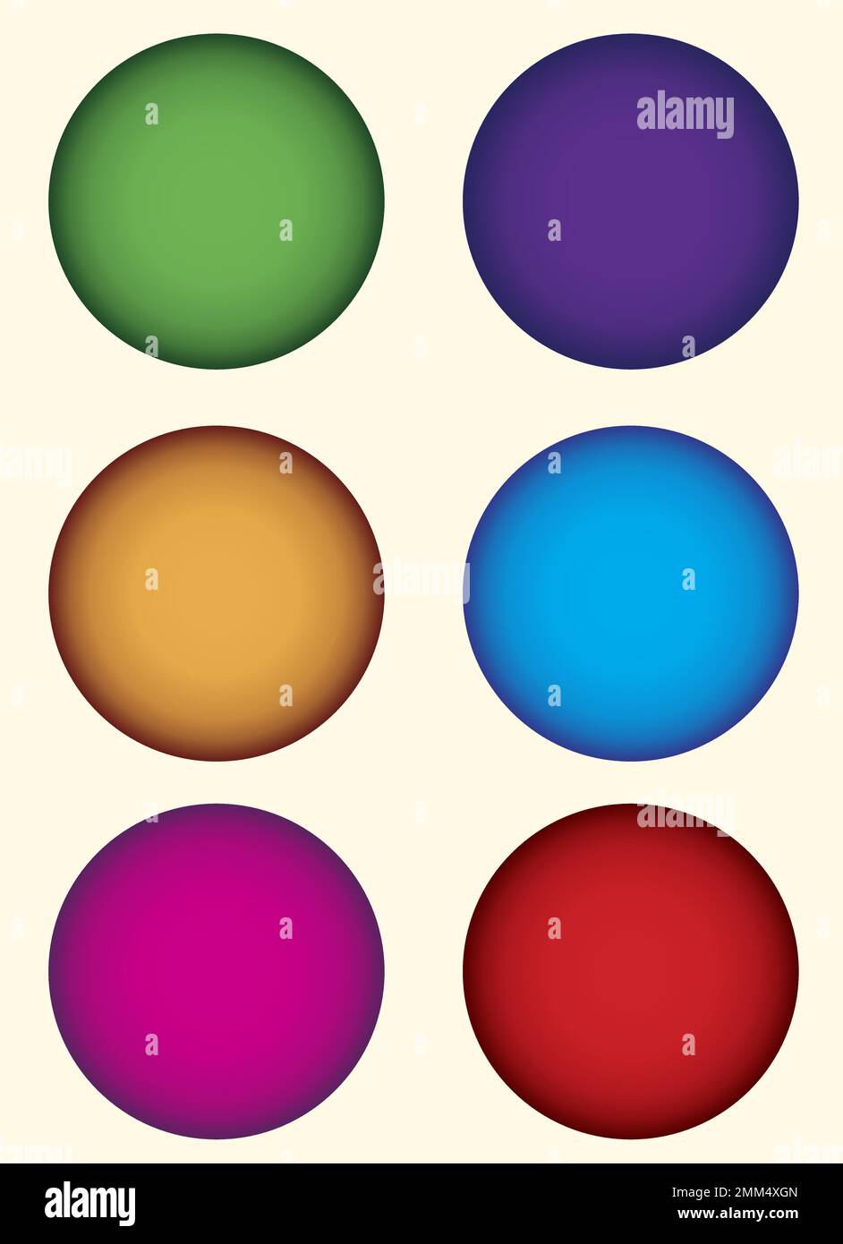 Empty button banner shape Stock Vector Images - Alamy