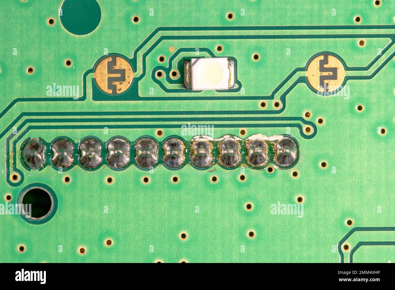 Computer circuit board binary code hi-res stock photography and images ...