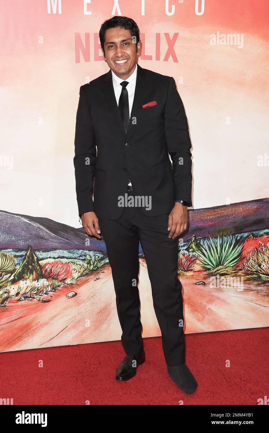 Tenoch Huerta attends Netflix's "Narcos: Mexico Season 1" premiere ...