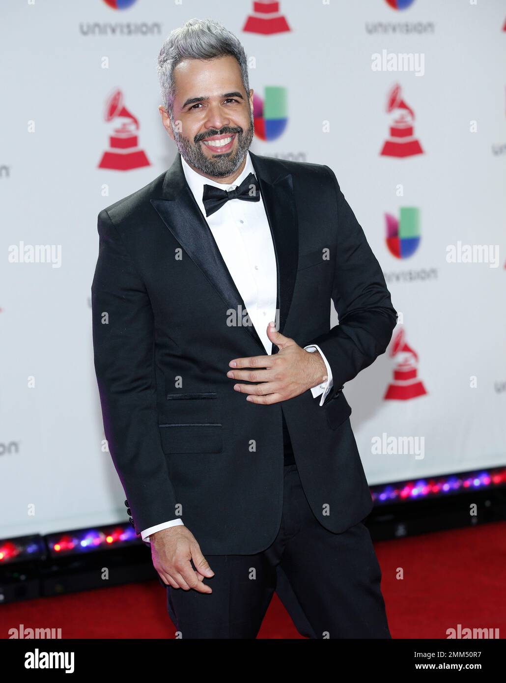 Daniel Santacruz arrives at the Latin Grammy Awards on Thursday, Nov ...