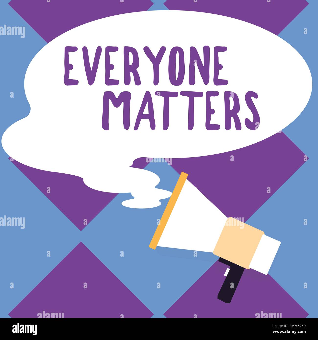 Conceptual caption Everyone Matters. Concept meaning all the people ...