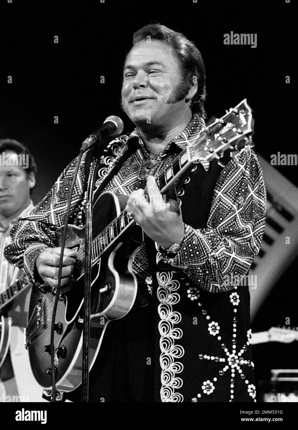 FILE - In this April 8, 1974, file photo, Roy Clark, one of the leading ...