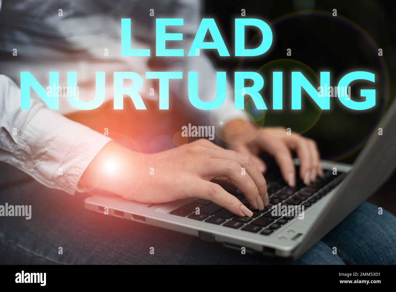 Inspiration showing sign Lead Nurturing. Business approach method of ...