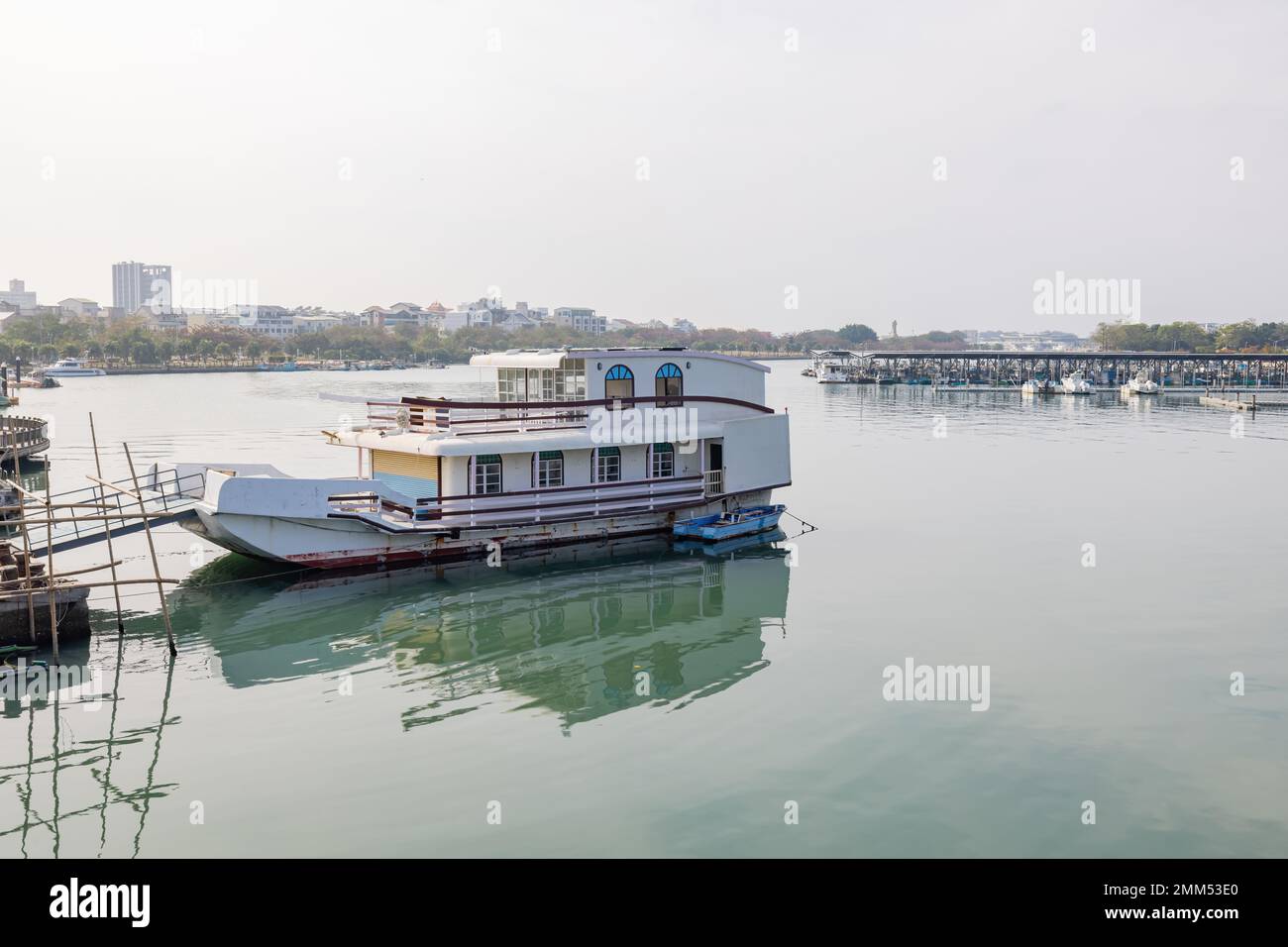 Ship, boat in the Anping Fisherman's Wharf at Tainan, Taiwan Stock ...