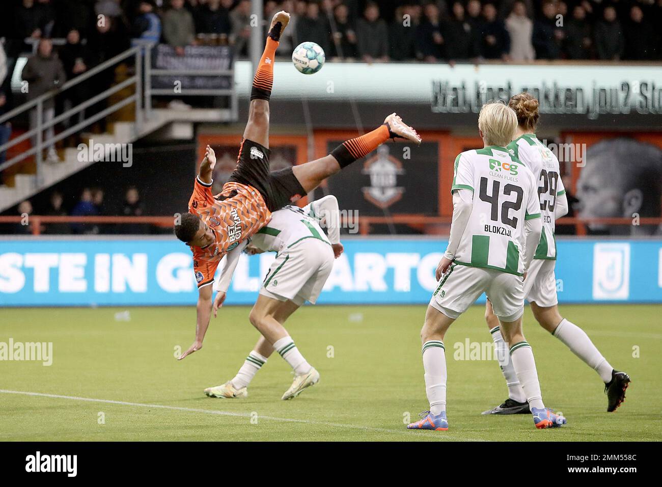 VOLENDAM - 29-01-2023, KRAS Stadium. Dutch Eredivisie Football season ...