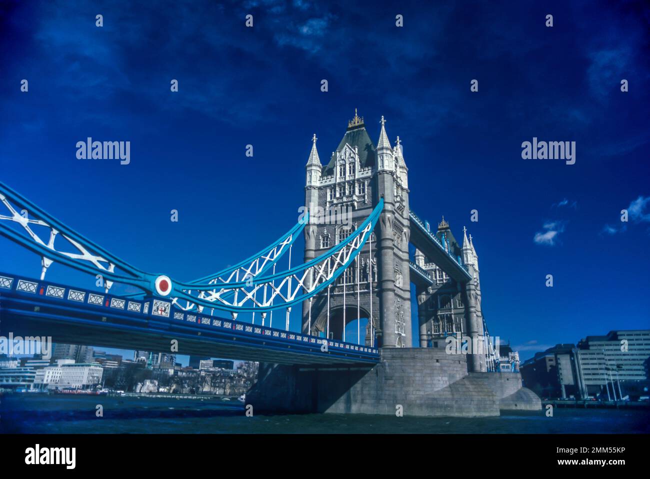 1988 HISTORICAL TOWER BRIDGE TOWER BRIDGE (©HORACE JONES & JOHN WOLFE BARRY 1894) POOL OF LONDON ...