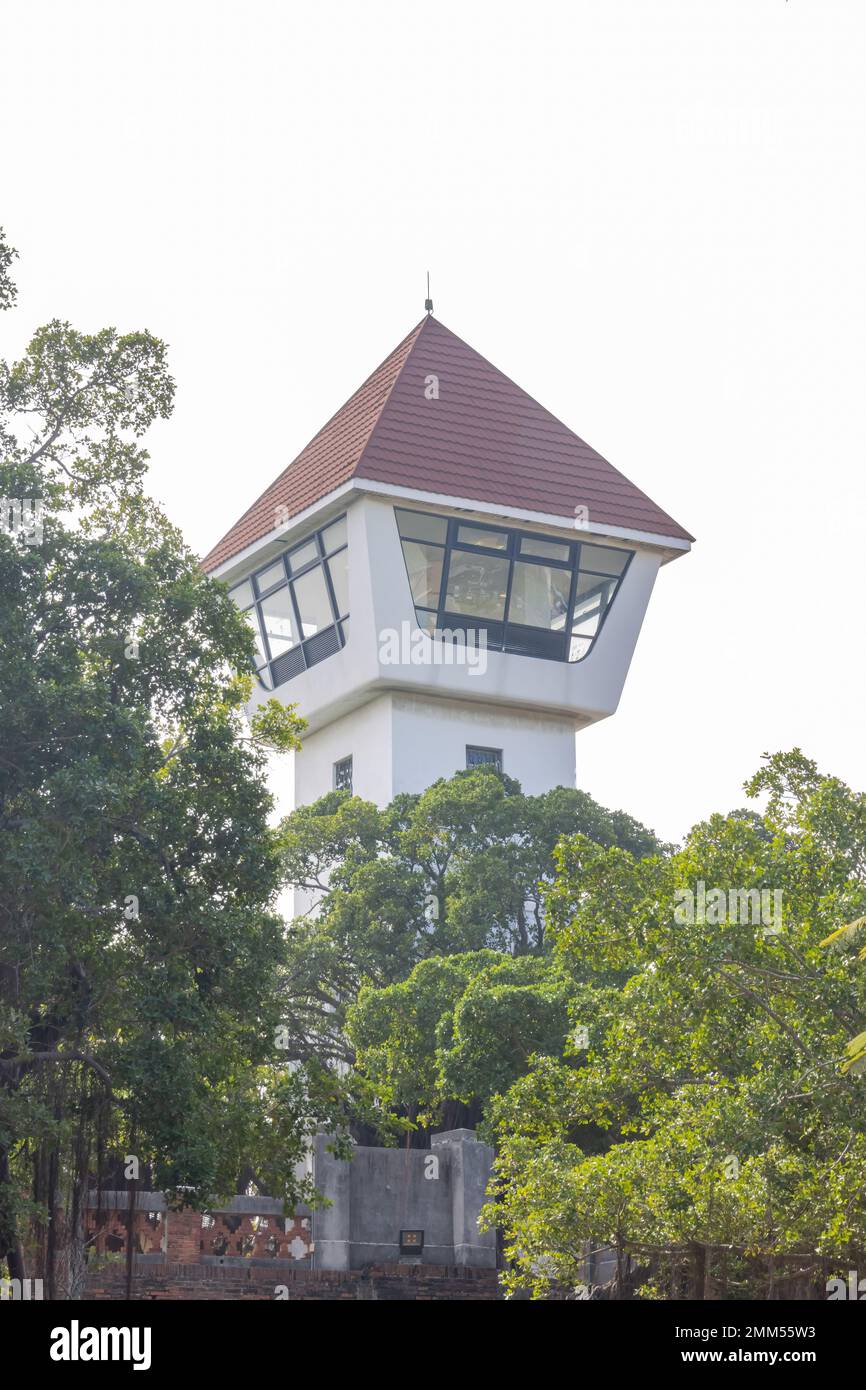 Sunny exterior view of the Anping Old Fort at Tainan, Taiwan Stock ...