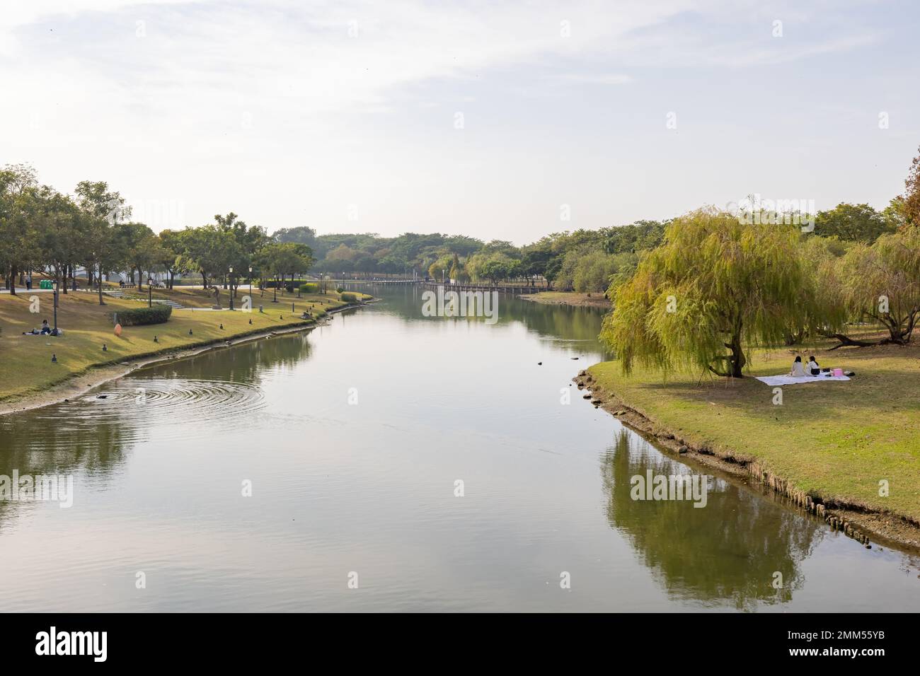 Sunny exterior view of the Tainan Metropolitan Park at Taiwan Stock ...