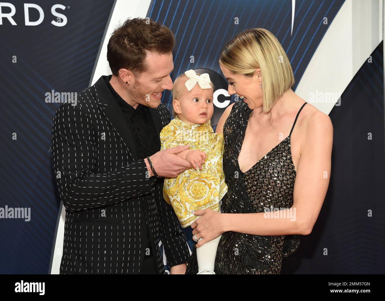 Tyler Hubbard of Florida Georgia Line, from left, Olivia Rose Hubbard ...