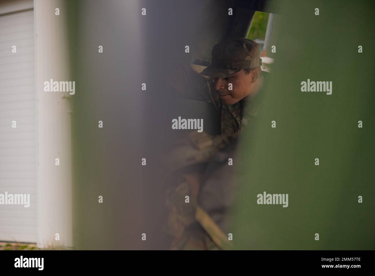 U.S. Army Pfc. Hugo Zarate, 44th Expeditionary Signal Battalion ...