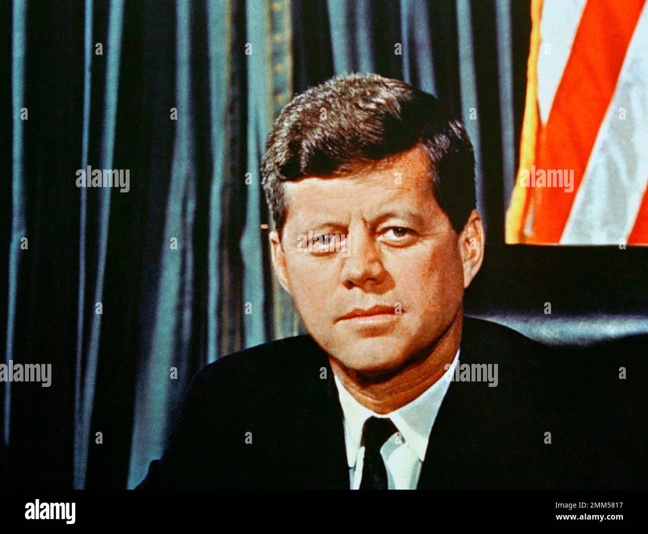 FILE--This is a 1963 portrait of U.S President John F. Kennedy. John F ...