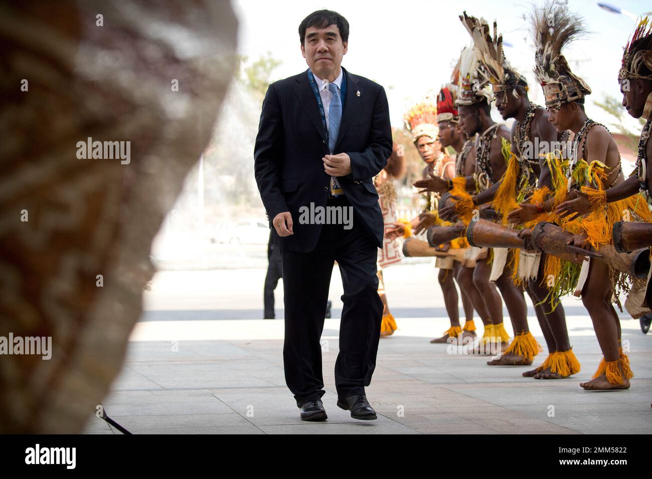 Tian Guoli, the chairman of China's state-owned China Construction Bank ...