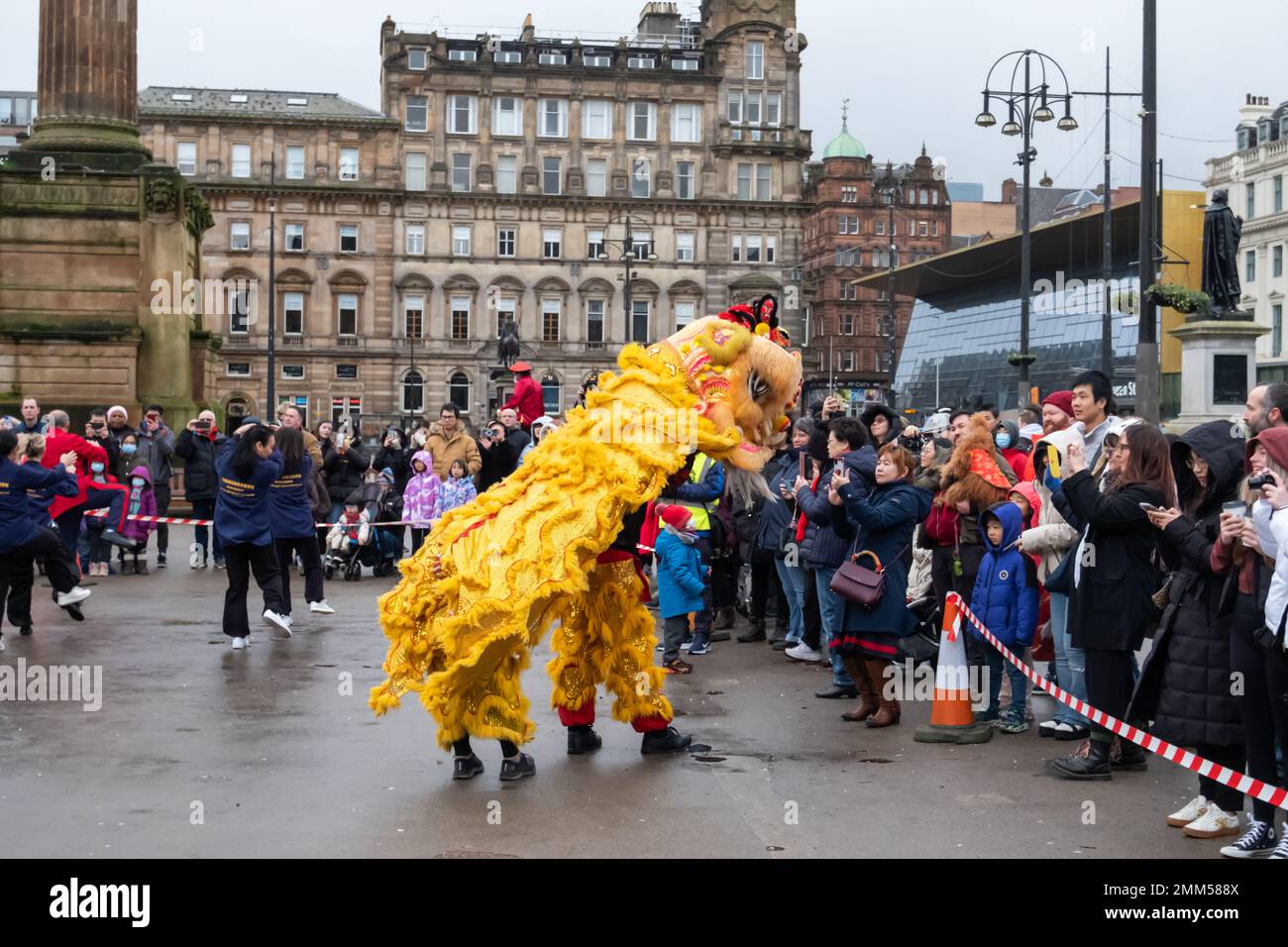 Glasgow, Scotland, UK. 29th January, 2023. Chinese New Year ...