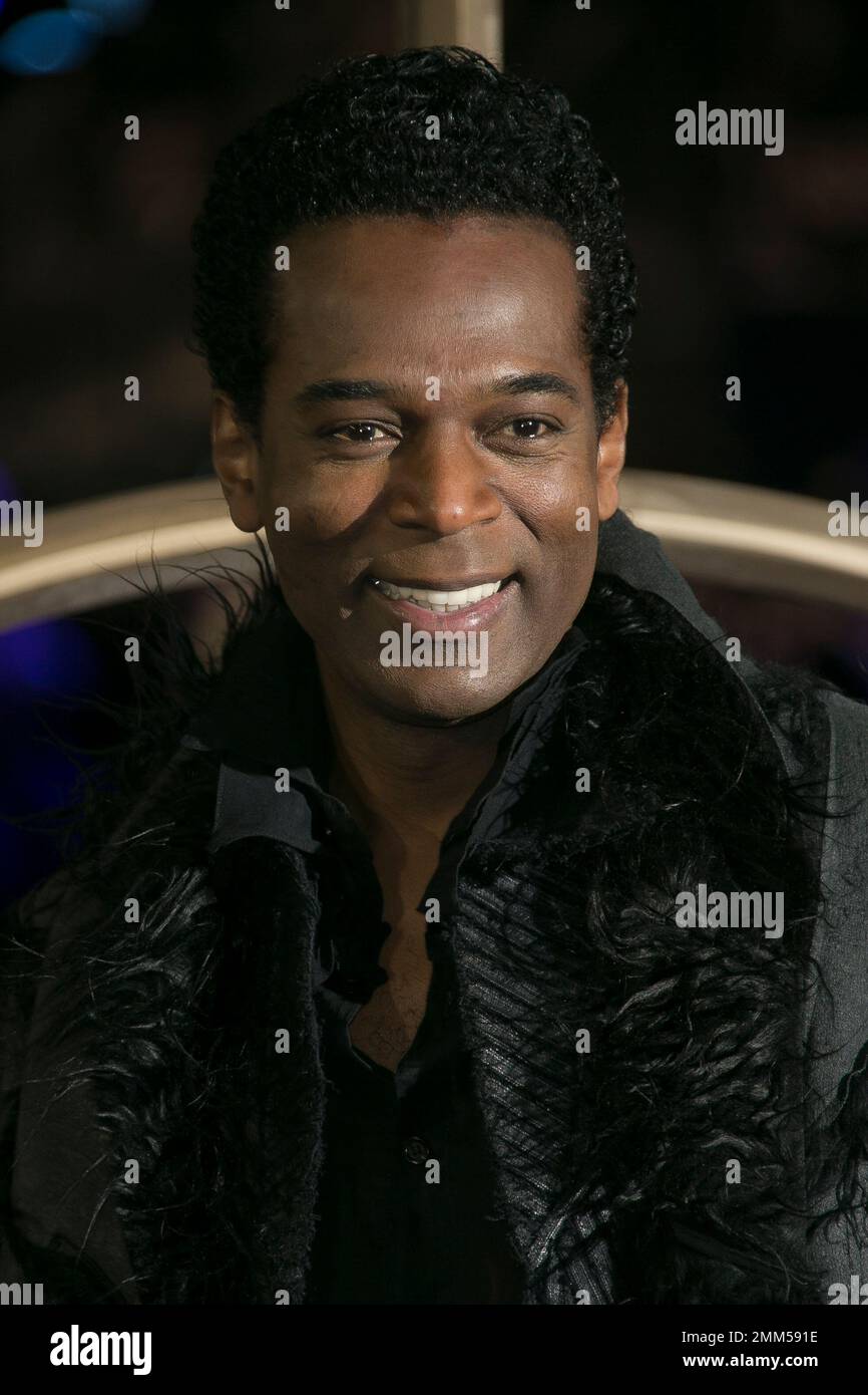 Actor William Nadylam poses for photographers upon arrival at the ...