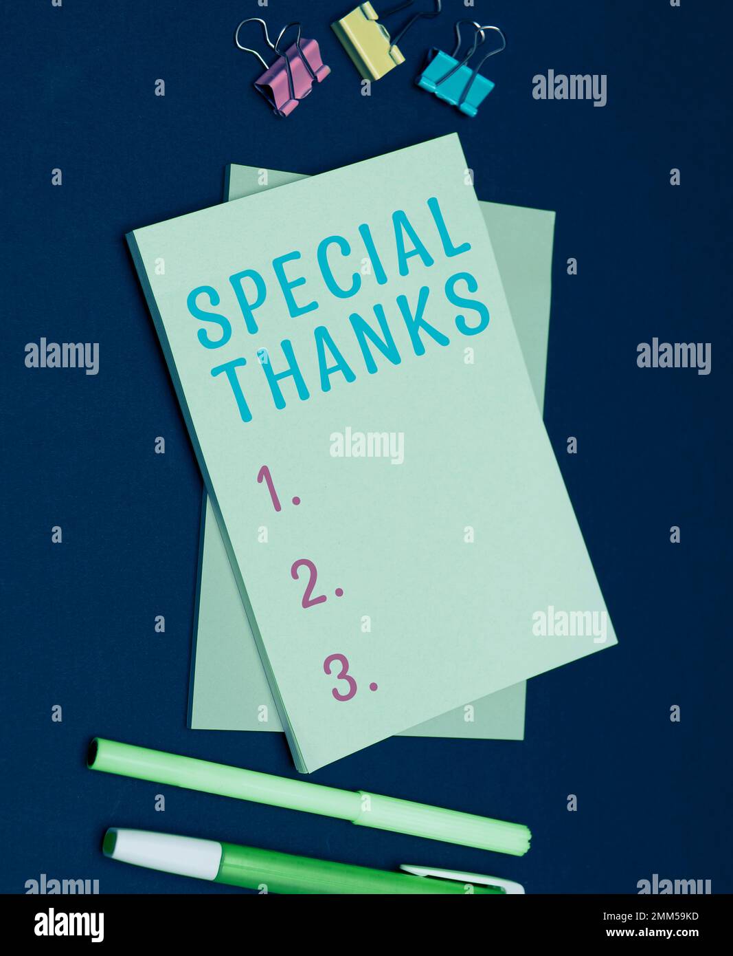 Conceptual display Special Thanks. Business overview expression of appreciation or gratitude or ...