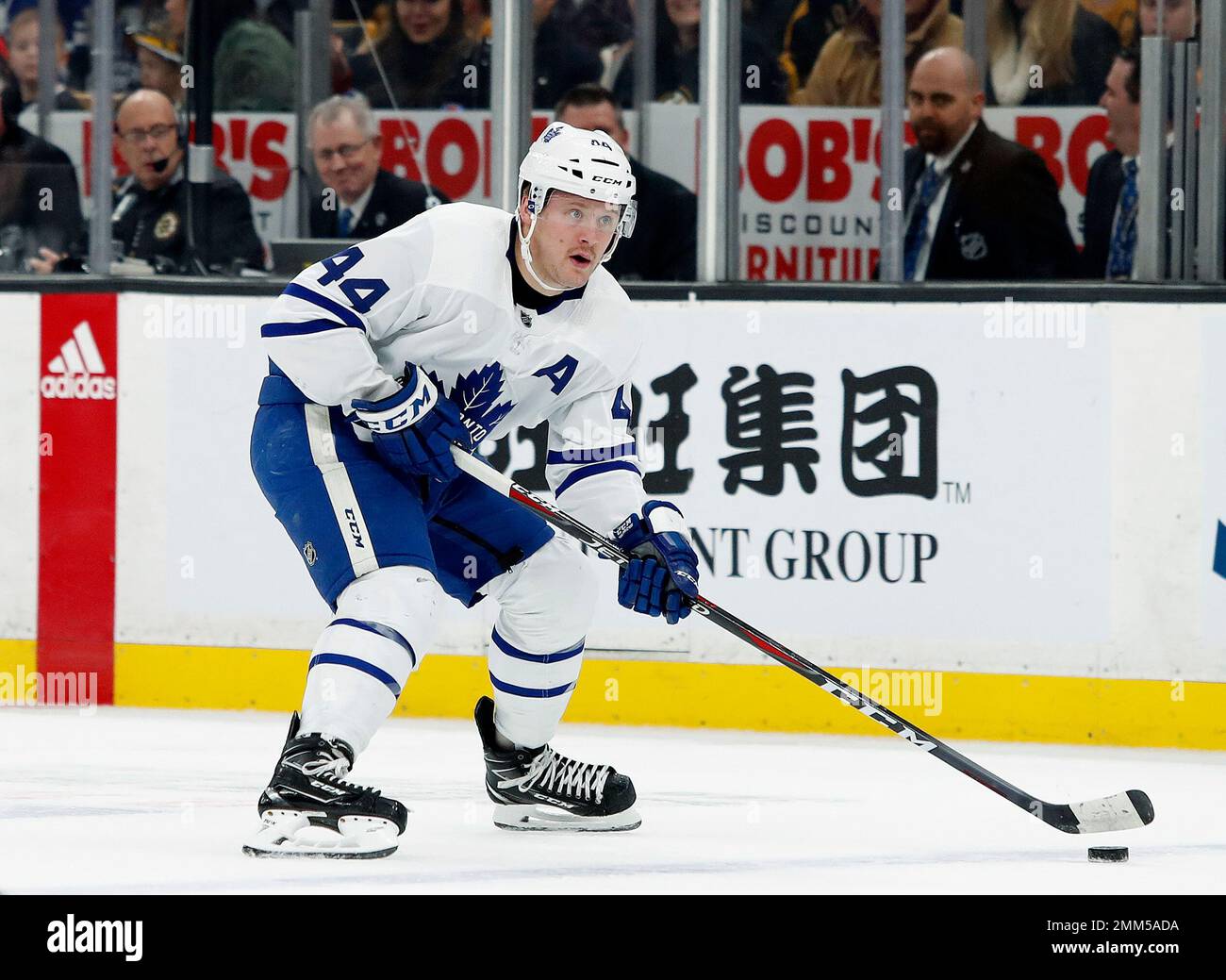 Toronto Maple Leafs' Morgan Rielly during an NHL hockey game against ...