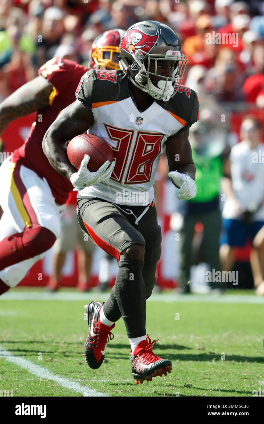 Tampa Bay Buccaneers running back Shaun Wilson (38) runs with the ball ...