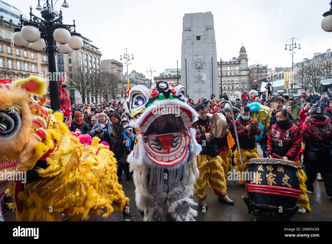 Glasgow, Scotland, UK. 29th January, 2023. Chinese New Year ...