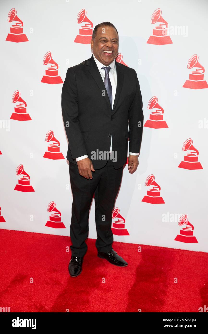 Wilfrido Vargas arrives at the Latin Grammy special merit awards at the ...