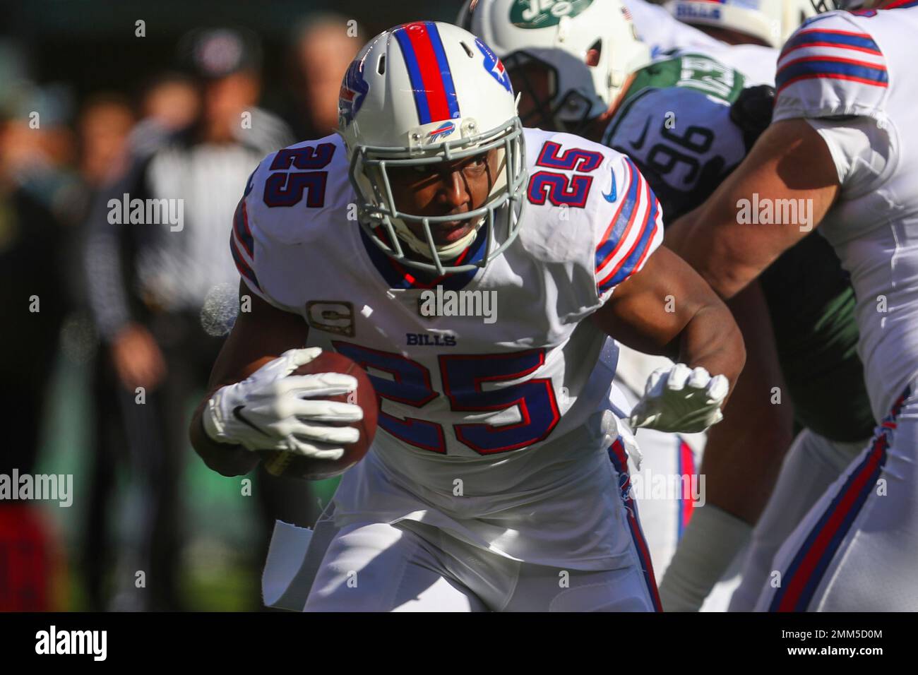 Buffalo Bills running back LeSean McCoy (25) runs with the ball during ...