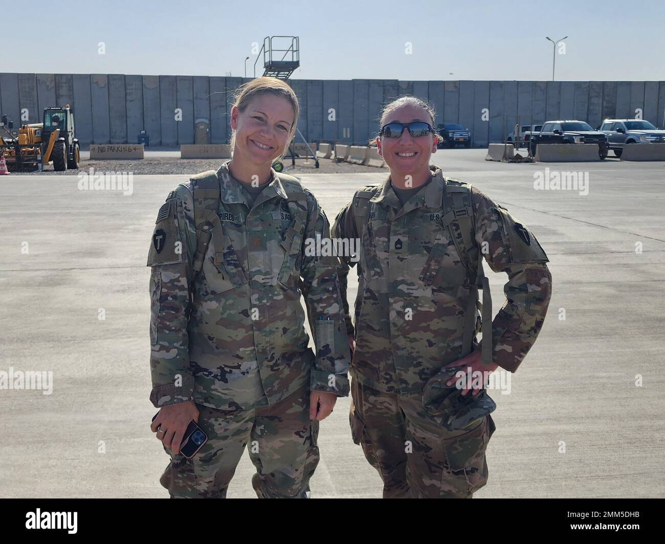 U.S. Army Maj. Kimberly R. Spires, SARC assigned to Task Force Mustang ...