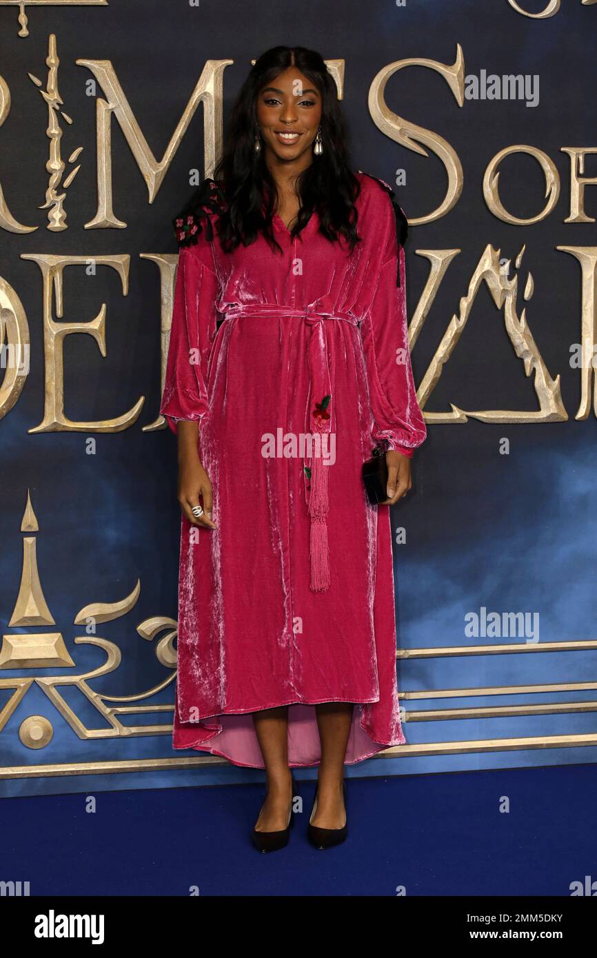 Actress Jessica Williams poses for photographers on arrival at the ...