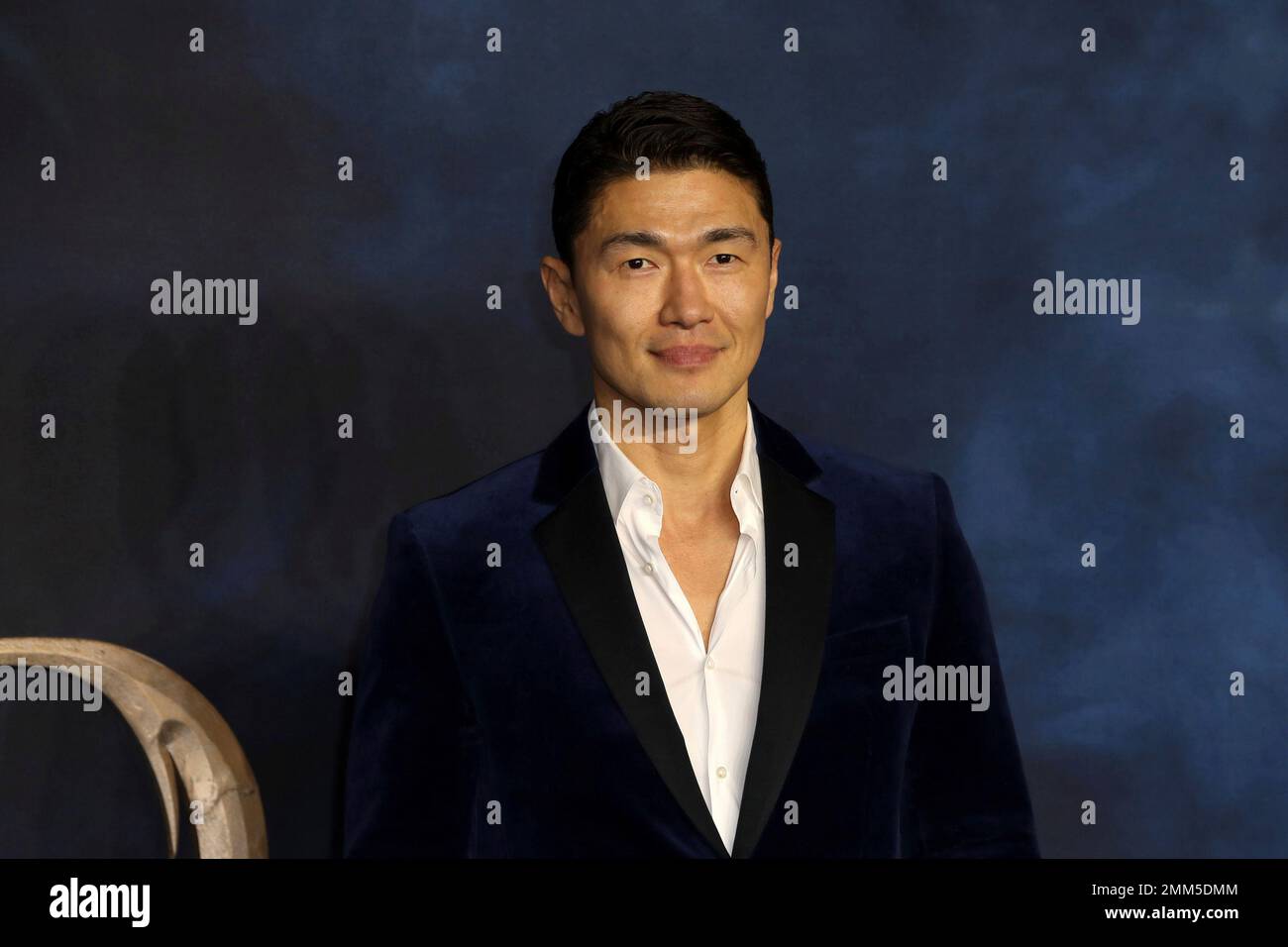 Actress Rick Yune poses for photographers on arrival at the premiere of ...