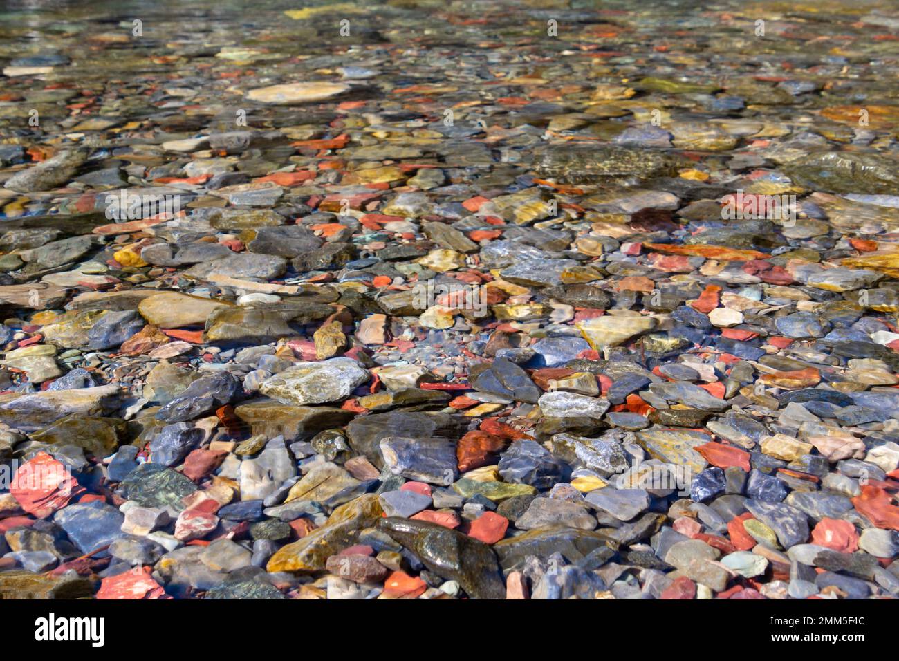 coloured river rocks Stock Photo - Alamy