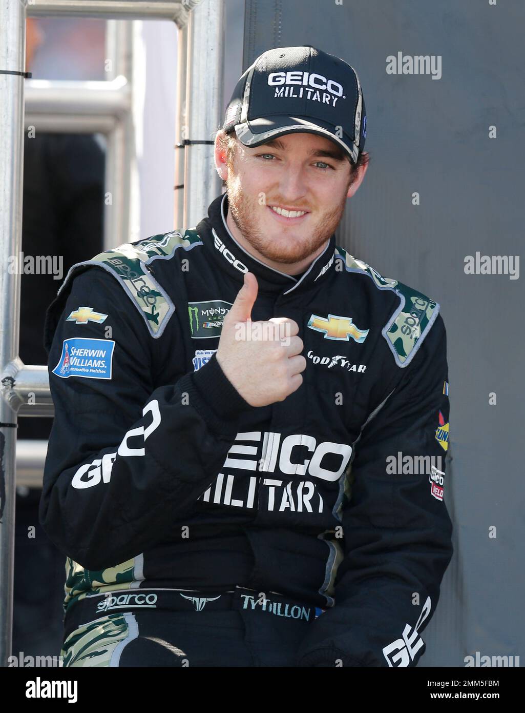 Ty Dillon (13) during a NASCAR Cup Series auto race on Sunday, Nov. 11 ...