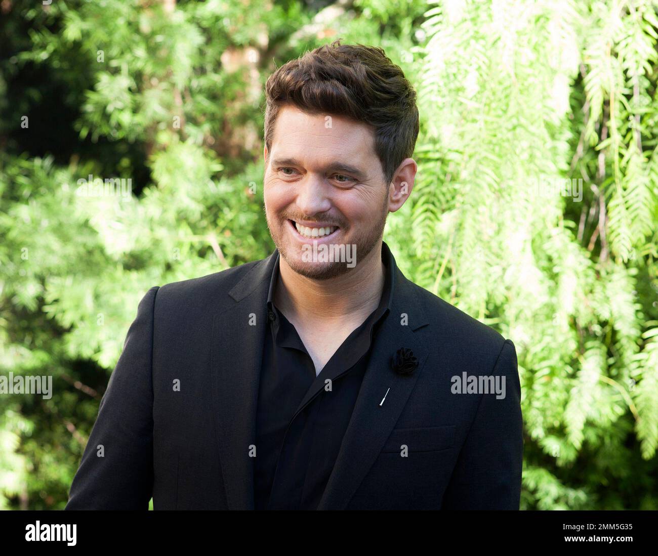 In this Oct. 16, 2018 photo, Michael Buble poses for a portrait at the ...