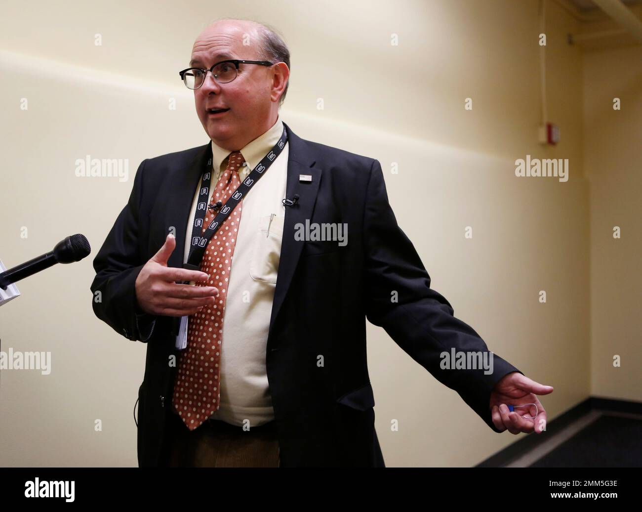 FILE - In this Nov. 12, 2018 file photo, Secretary of State Matthew ...