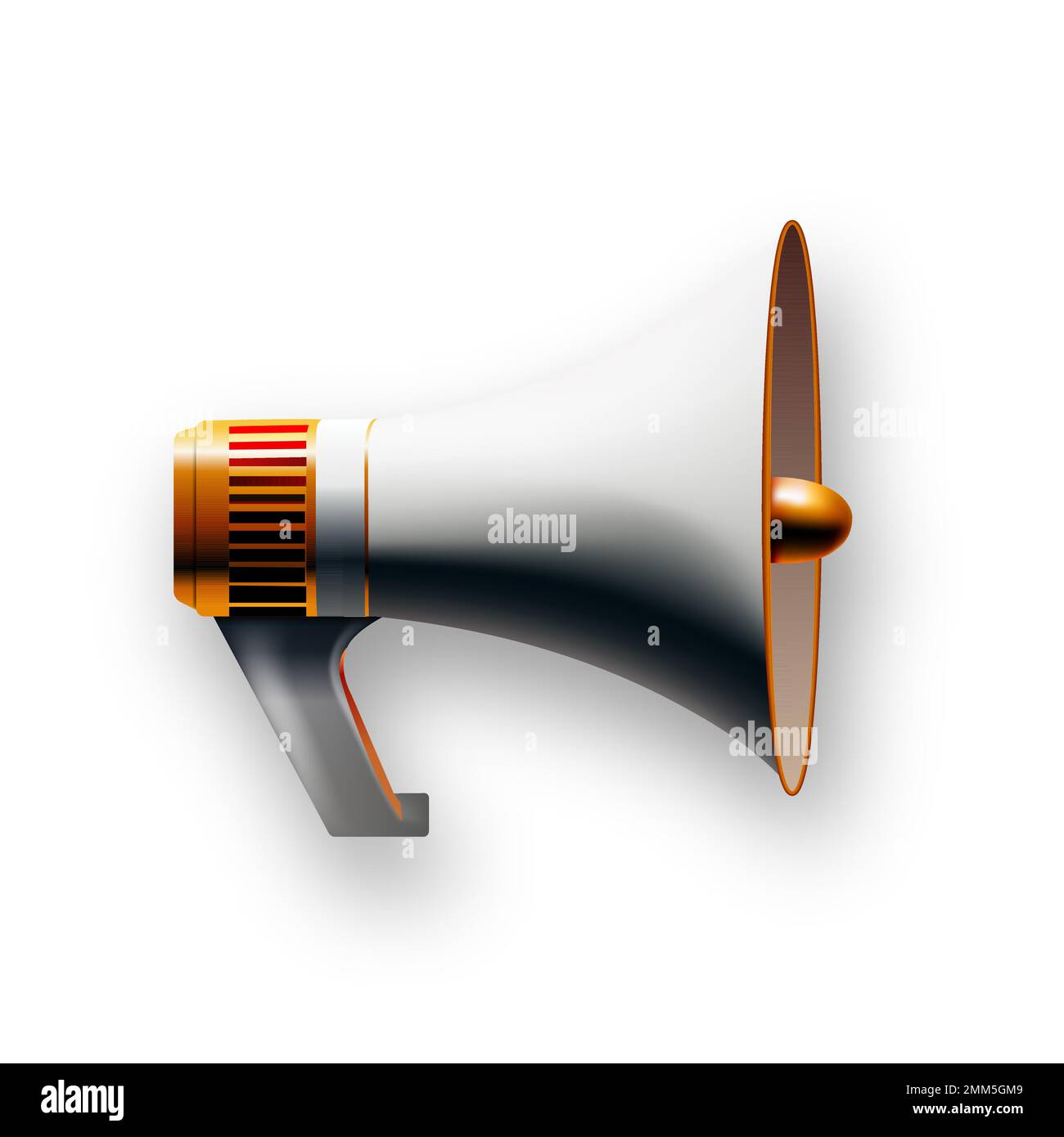 Megaphone protest device isolated Stock Vector Images - Alamy