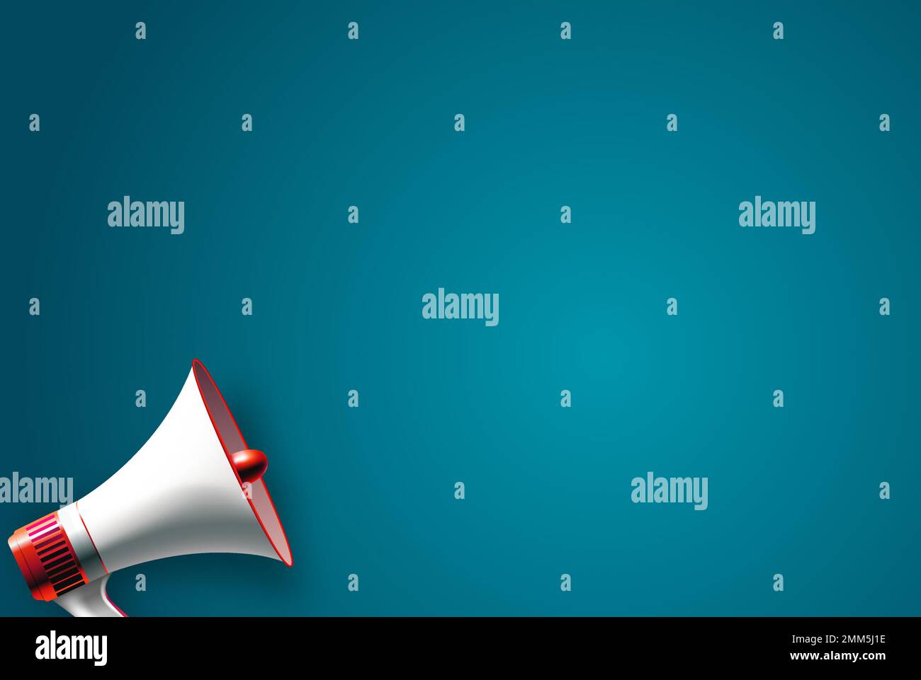 Protest megaphone shouting woman Stock Vector Images - Alamy