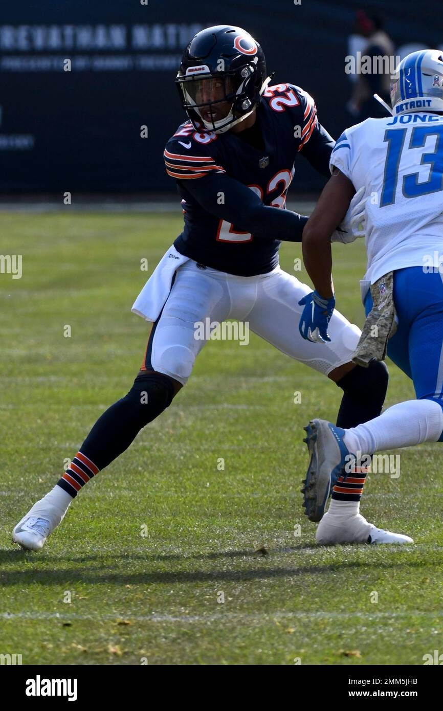Chicago Bears cornerback Kyle Fuller (23) against Detroit Lions wide ...