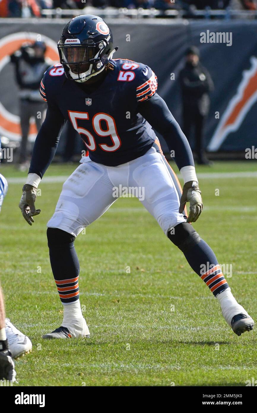 Chicago Bears inside linebacker Danny Trevathan (59) against the ...