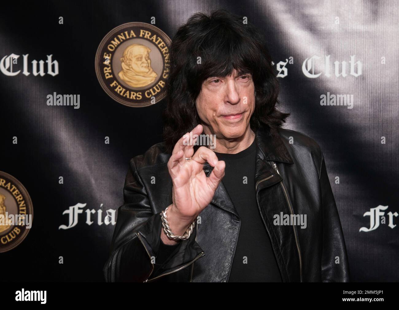 Marky Ramone attends the Friars Club Entertainment Icon Award ceremony ...