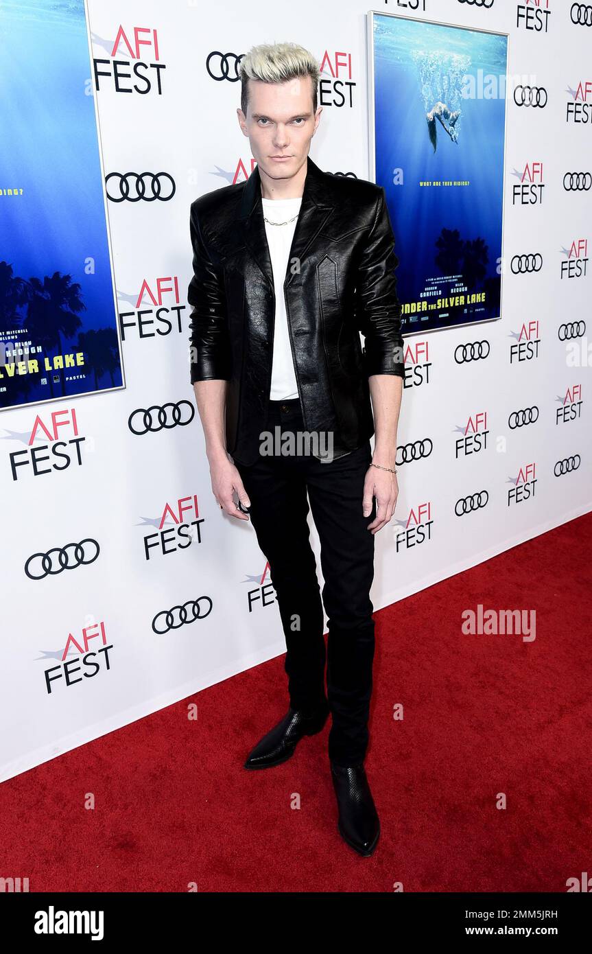 Luke Baines attends a special screening of "Under the Silver Lake ...