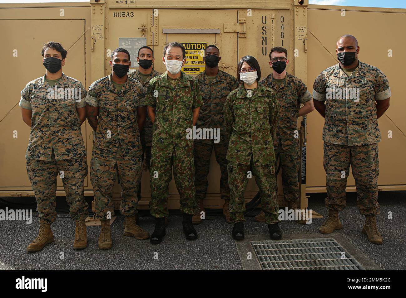U.S. Marines with 3rd Sustainment Group (Experimental), 3rd Marine ...
