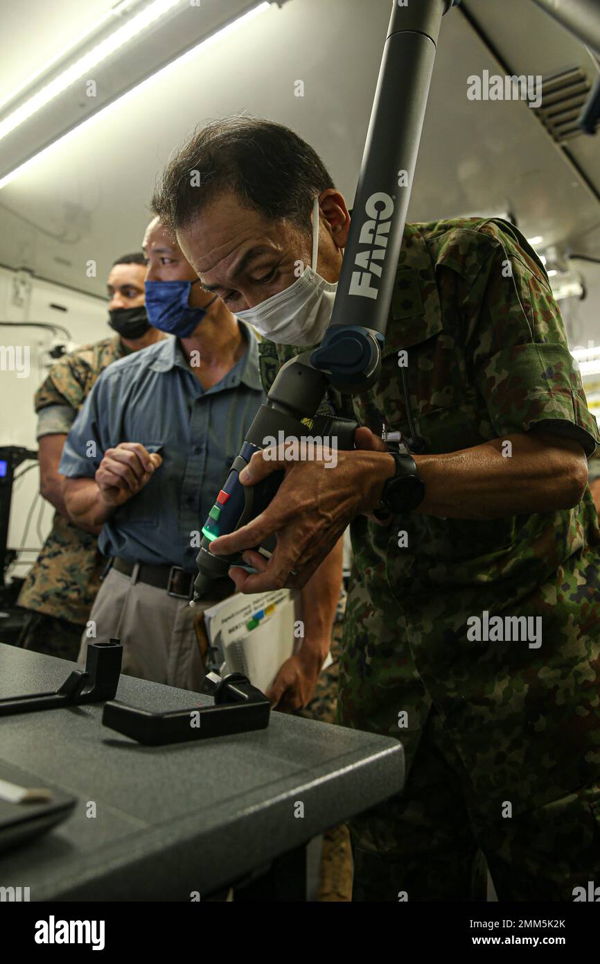 Japan Ground Self Defense Force Maj. Gen. Masayoshi Sakamoto, the ...