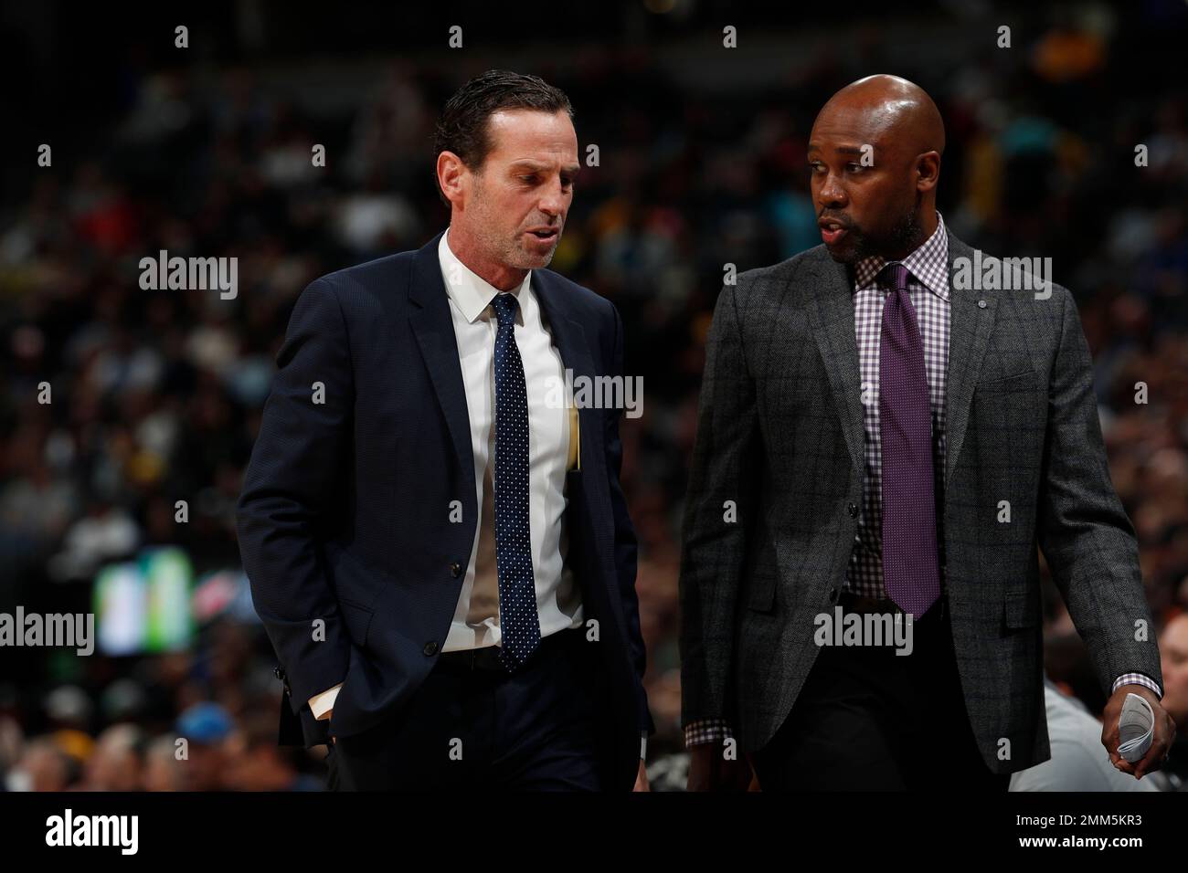 Brooklyn Nets head coach Kenny Atkinson and assistant coach Jacque ... Brooklyn Nets head coach Kenny Atkinson and assistant coach Jacque ...