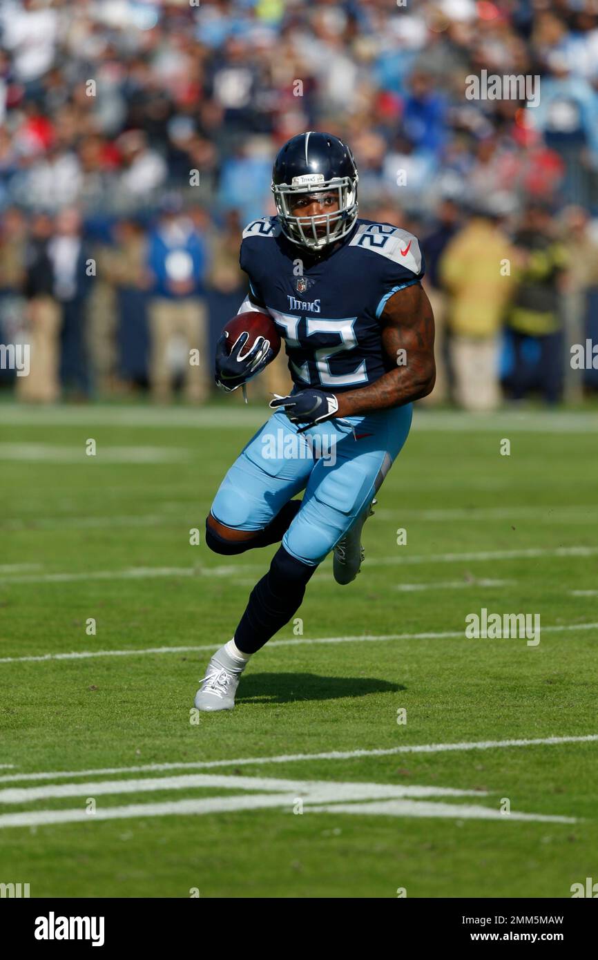 Tennessee Titans running back Derrick Henry (22) is seen against New ...